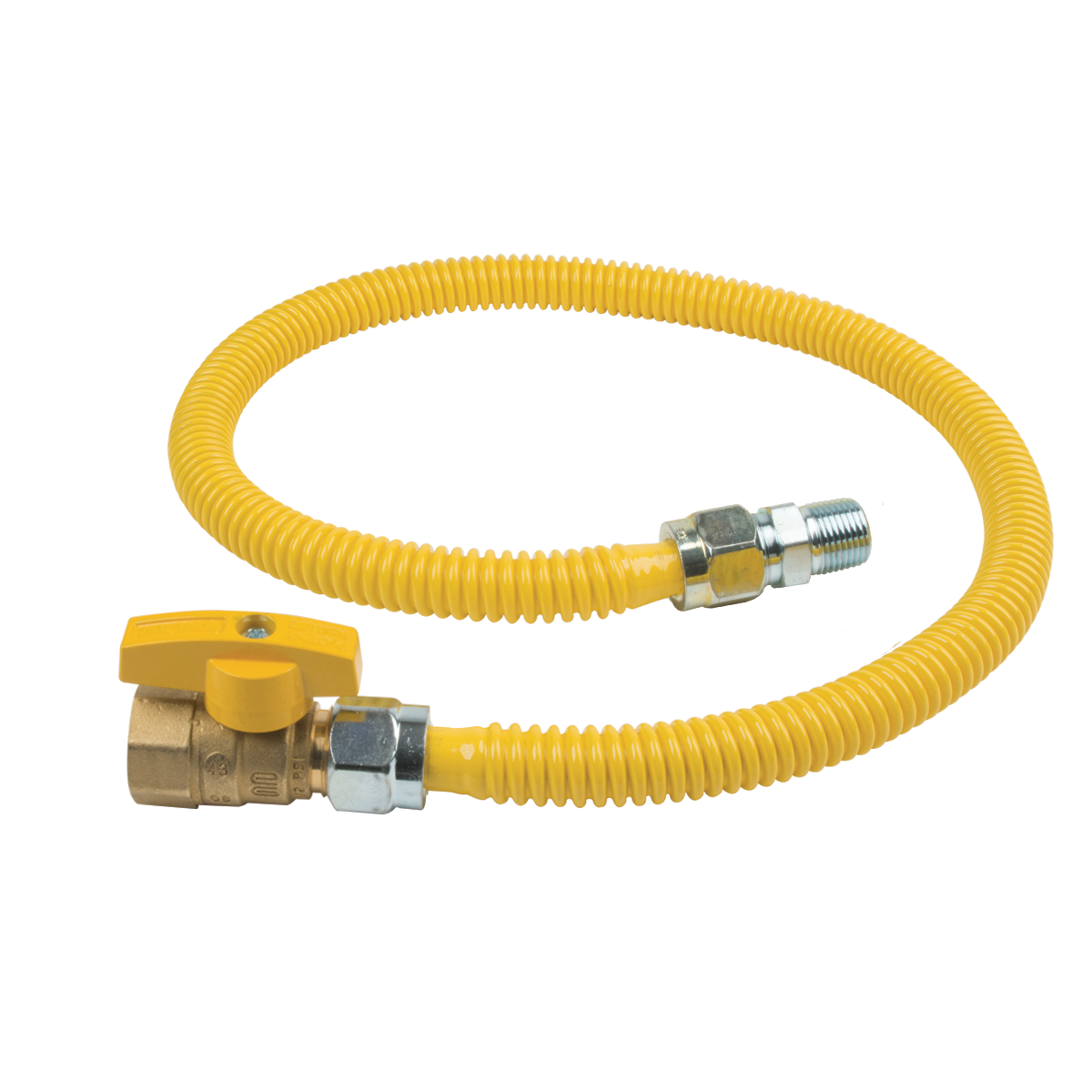 1/2 in. MIP x 3/4 in. FIP Gas Ball Valve - BrassCraft