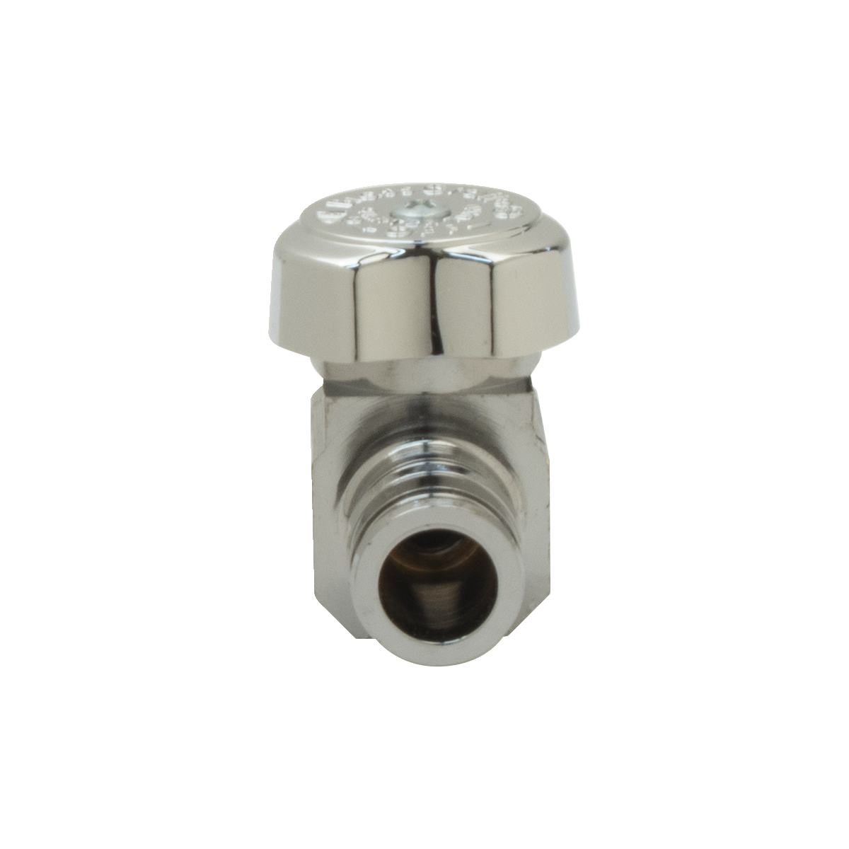 1/2 in. Nom Cold Expansion PEX Barb x 3/8 in. O.D. Comp Straight Stop ...