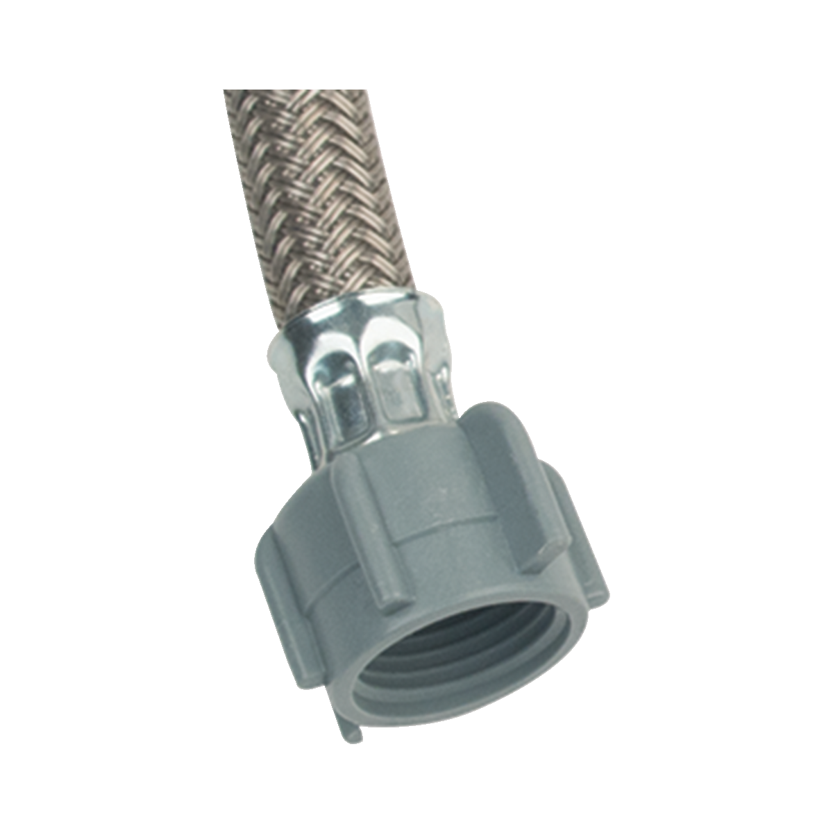 1/2 in. Nom Push Connect x 1/2 in. FIP with One-Piece Braided Faucet ...