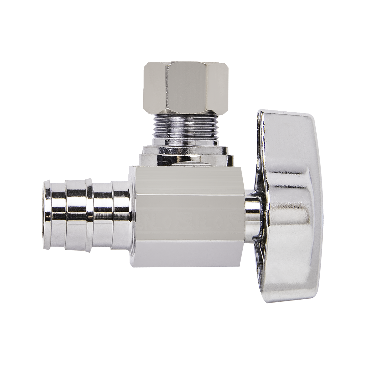 1/2 in. Nom Cold Expansion x 3/8 in. O.D. Comp - Angle Valve - BrassCraft