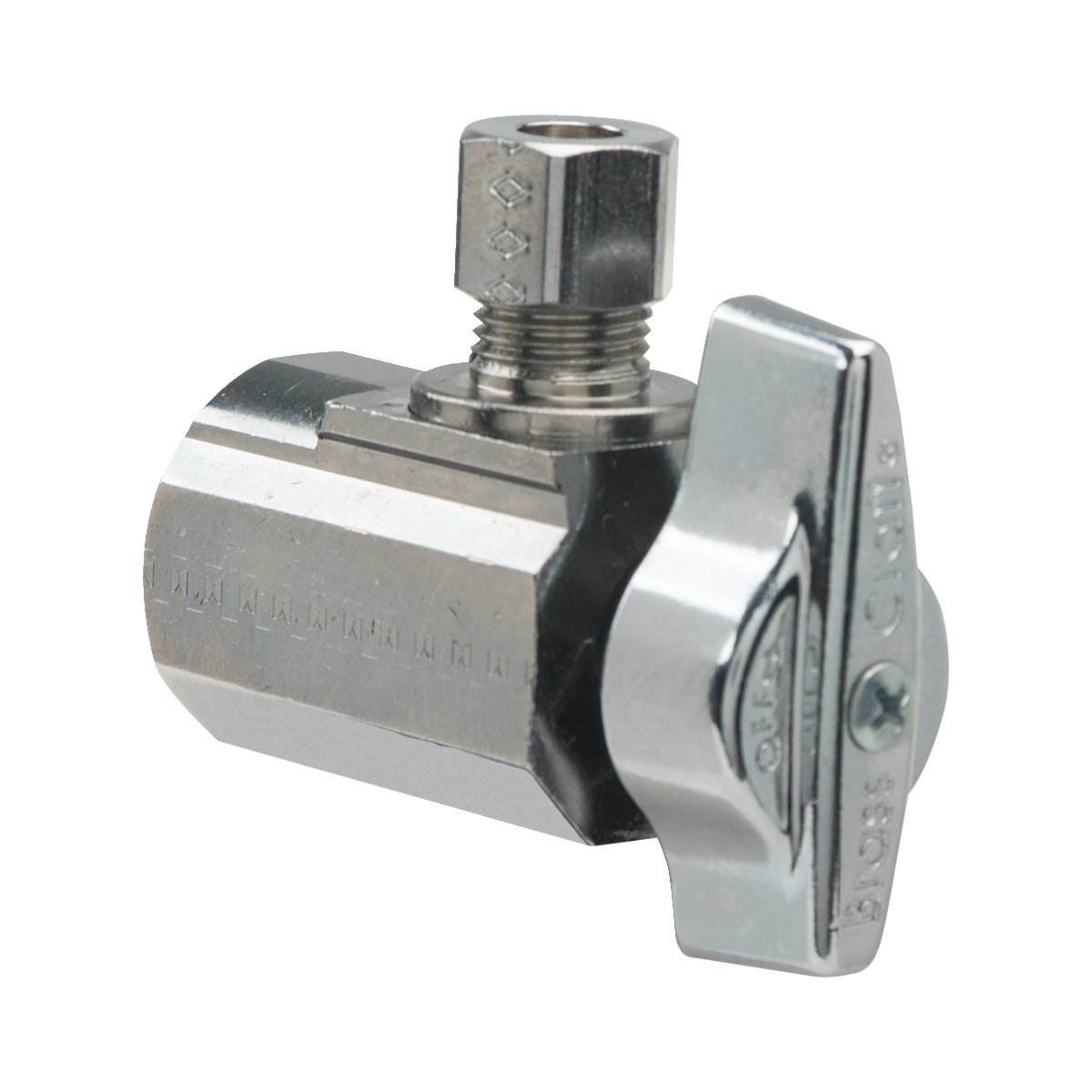 1/2 in. FIP x 1/4 in. O.D. Comp - BrassCraft