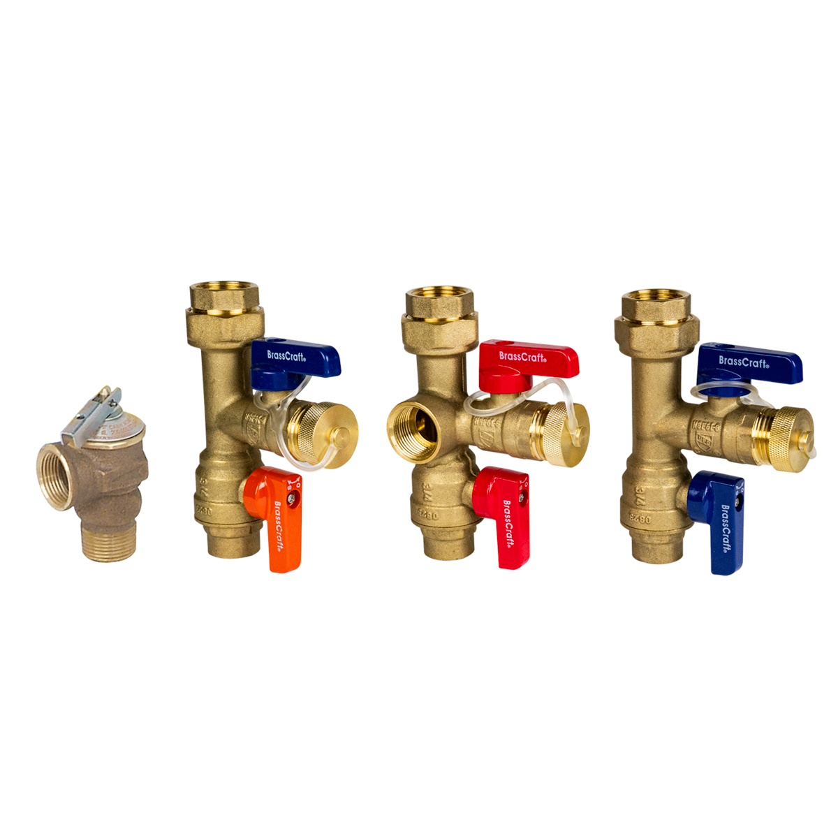 Sweat x FIP Service Valve Kit with Pressure Relief Valve (200 kBTU/hr ...